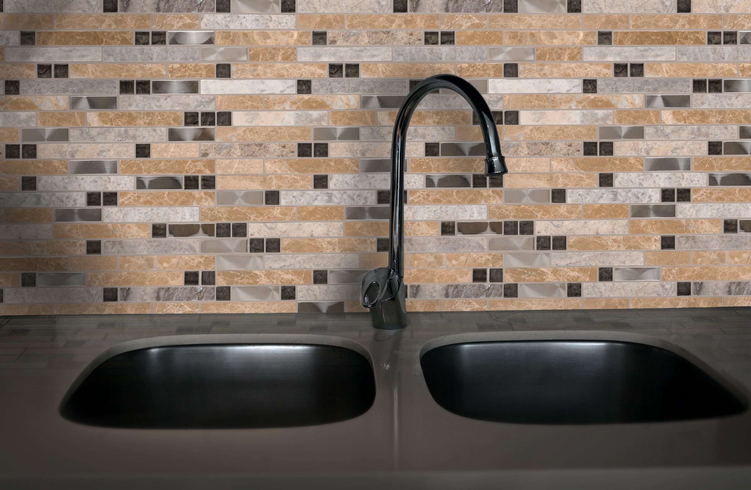 Sand Ridge Linear Mosaic | Unique Design Solutions