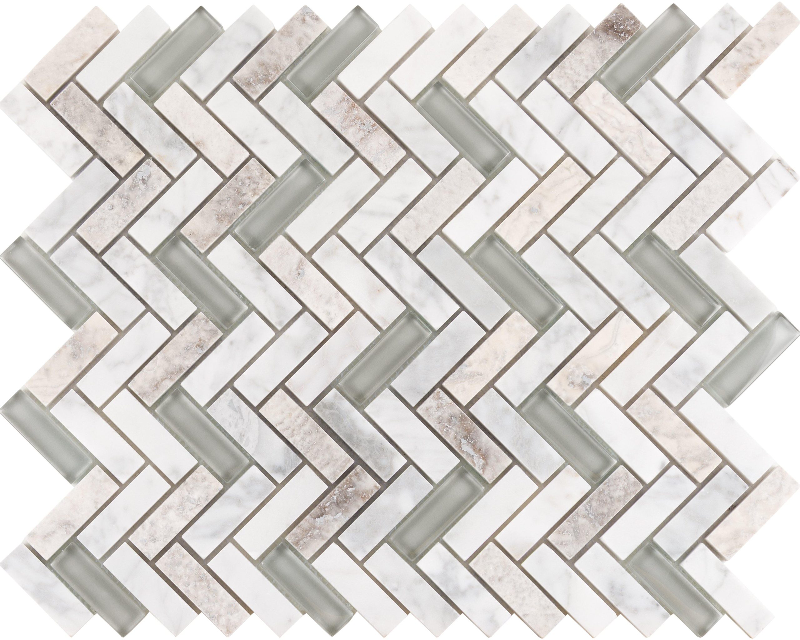 Whitetail Herringbone Mosaic | Unique Design Solutions